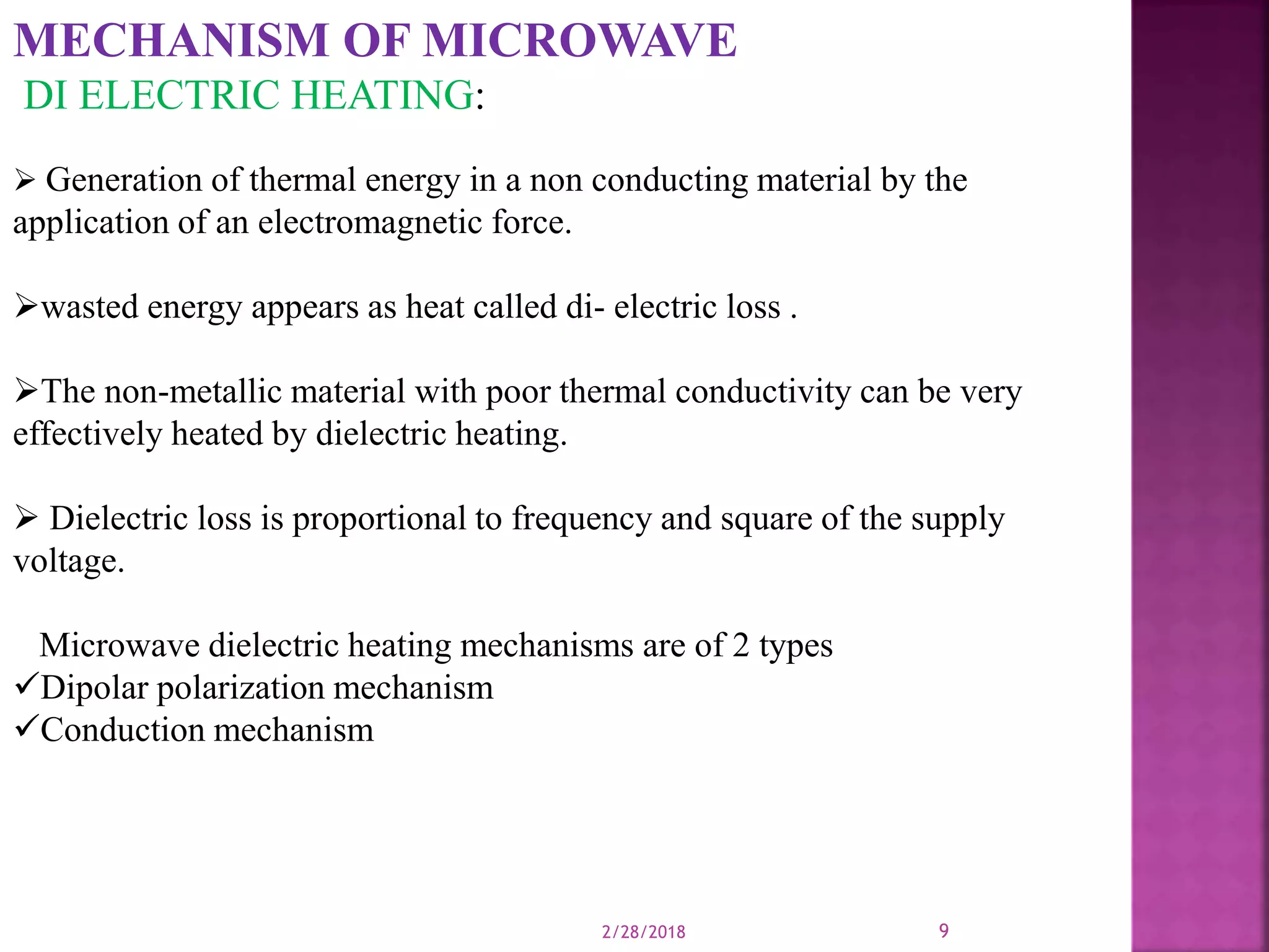 Microwave assisted organic synthesis | PPTX