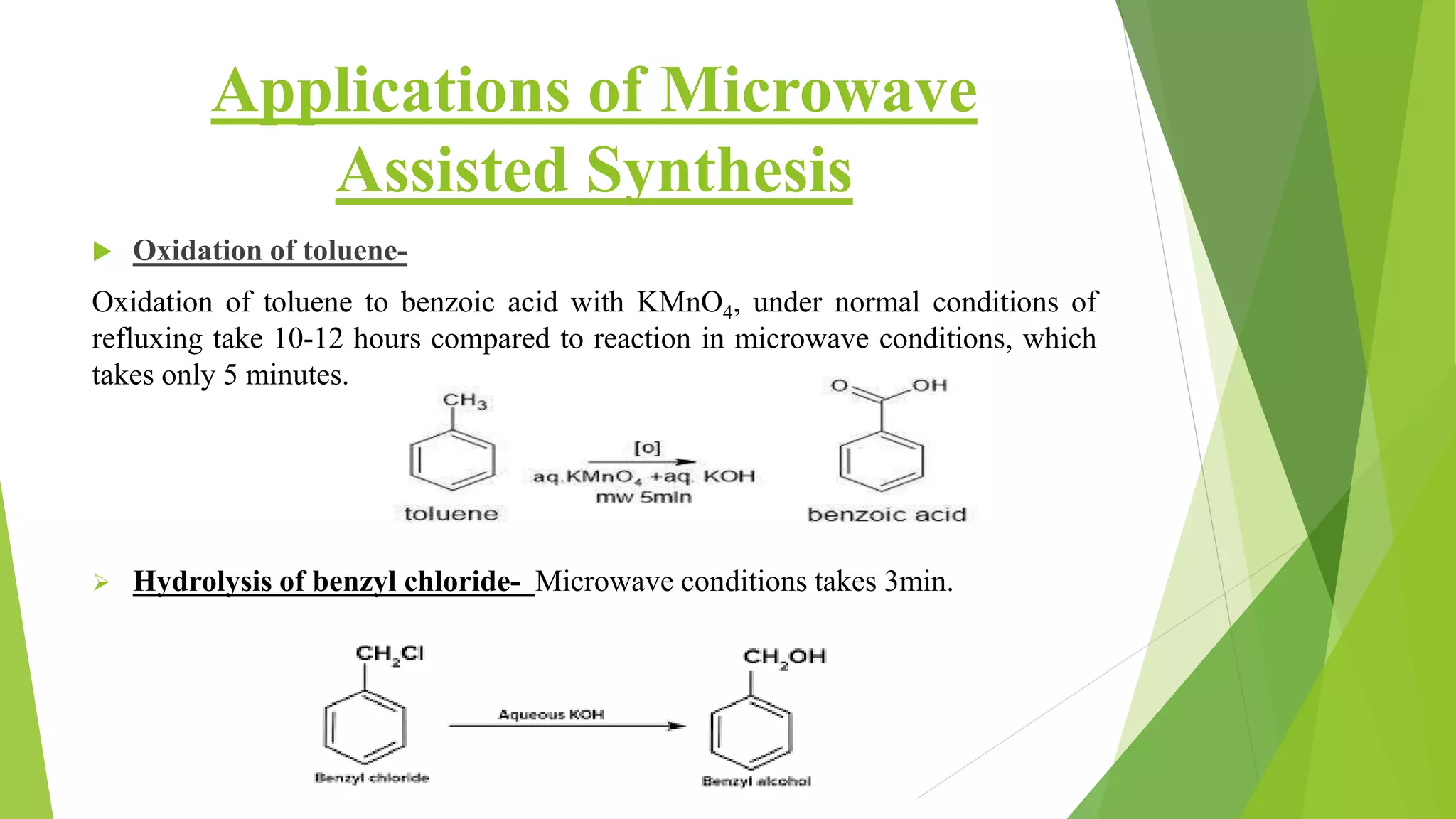 MICROWAVE ASSISTED REACTION AND APPLICATIONS PPT.pptx