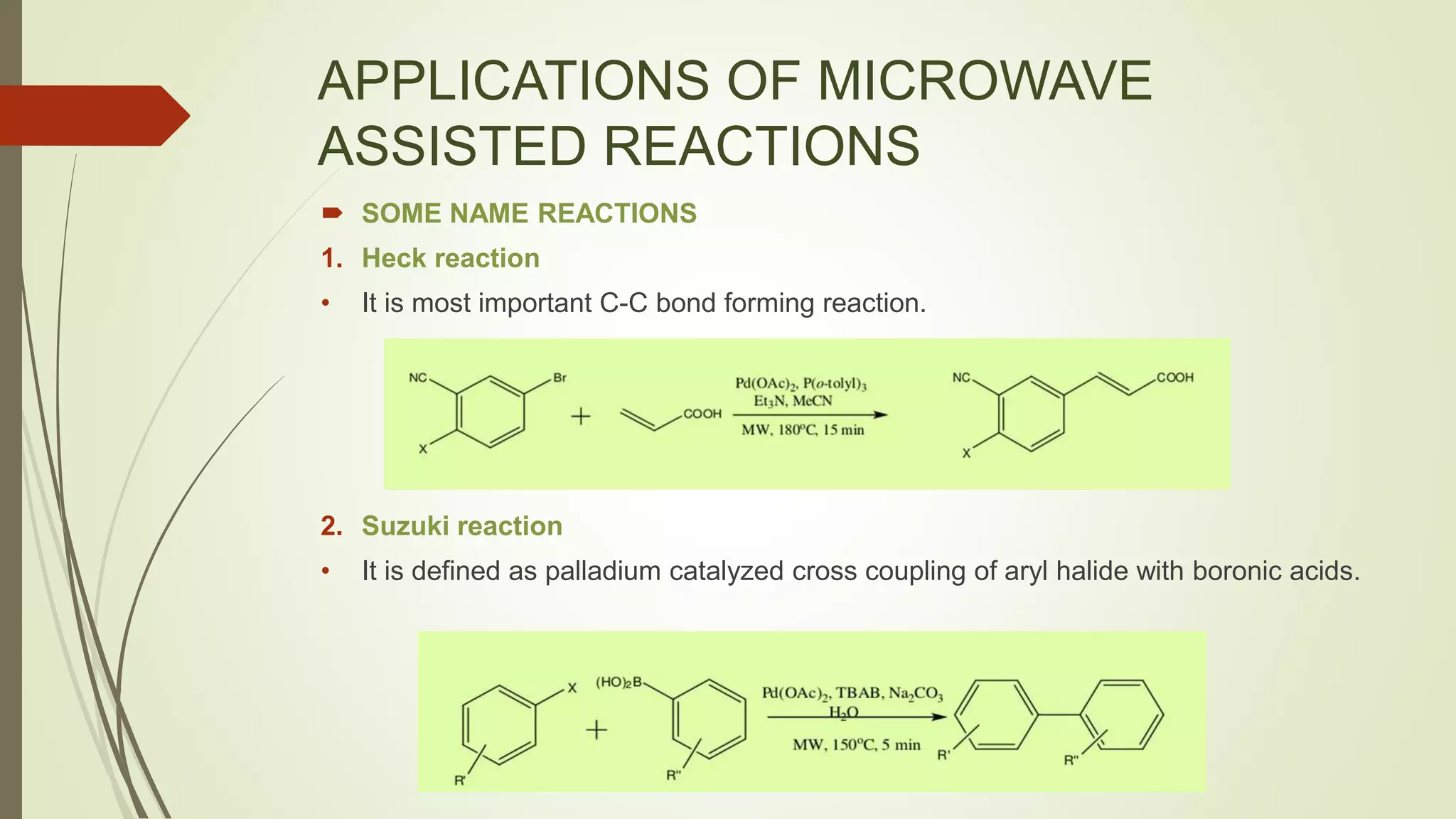 Microwave assisted reactions | PPTX