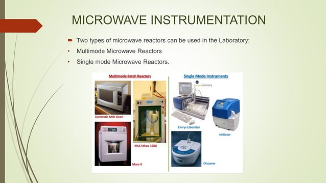 Microwave assisted reactions | PPTX | Chemistry | Science