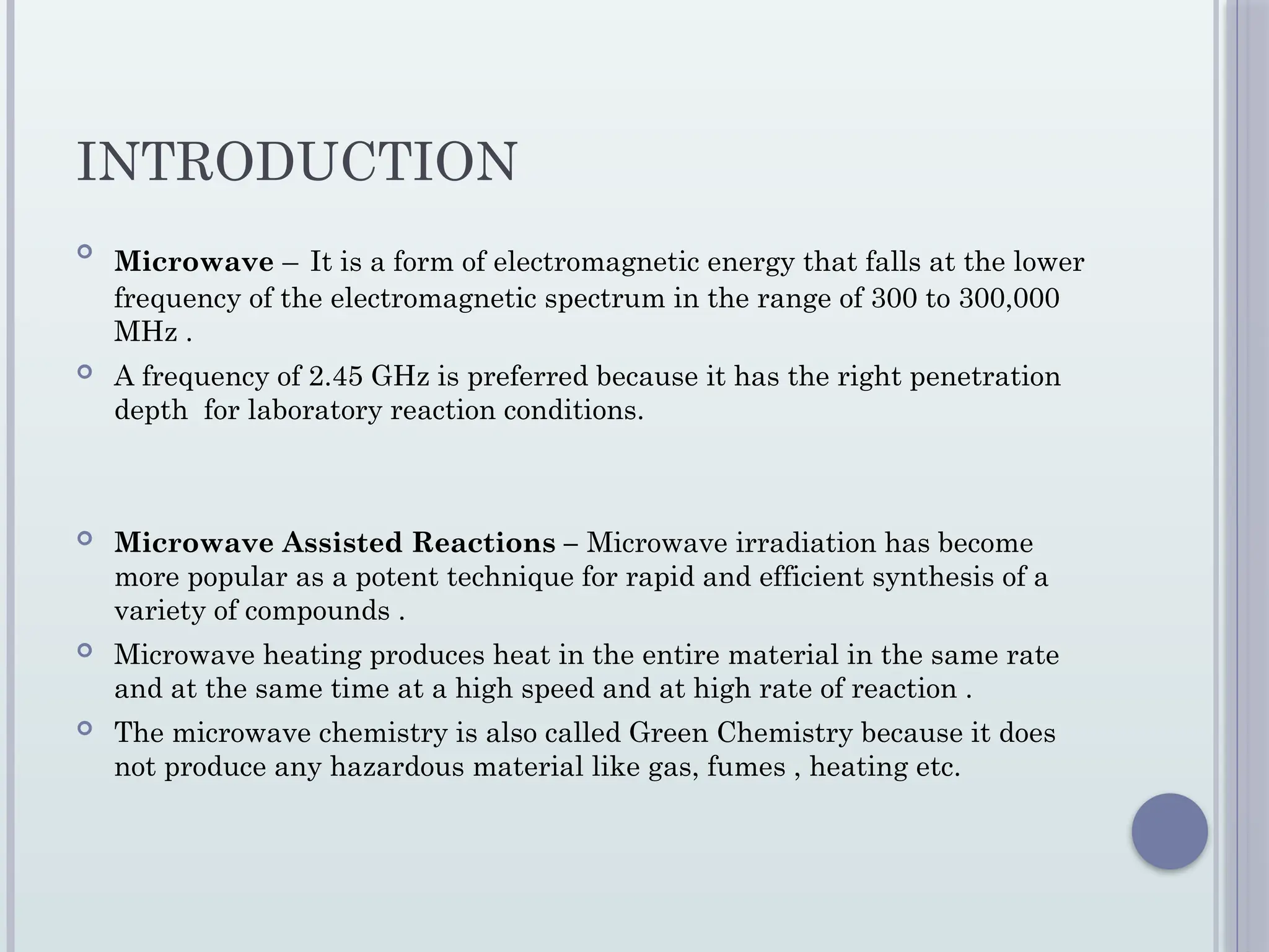 Microwave assisted Synthesis . Garima singh.pptx