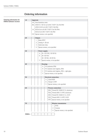 Microwave barrier- Soliwave FQR56/FDR56 | PDF