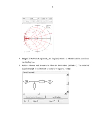 MICROWAVE CAD LAB MICROWAVE CAD LABratory | PDF