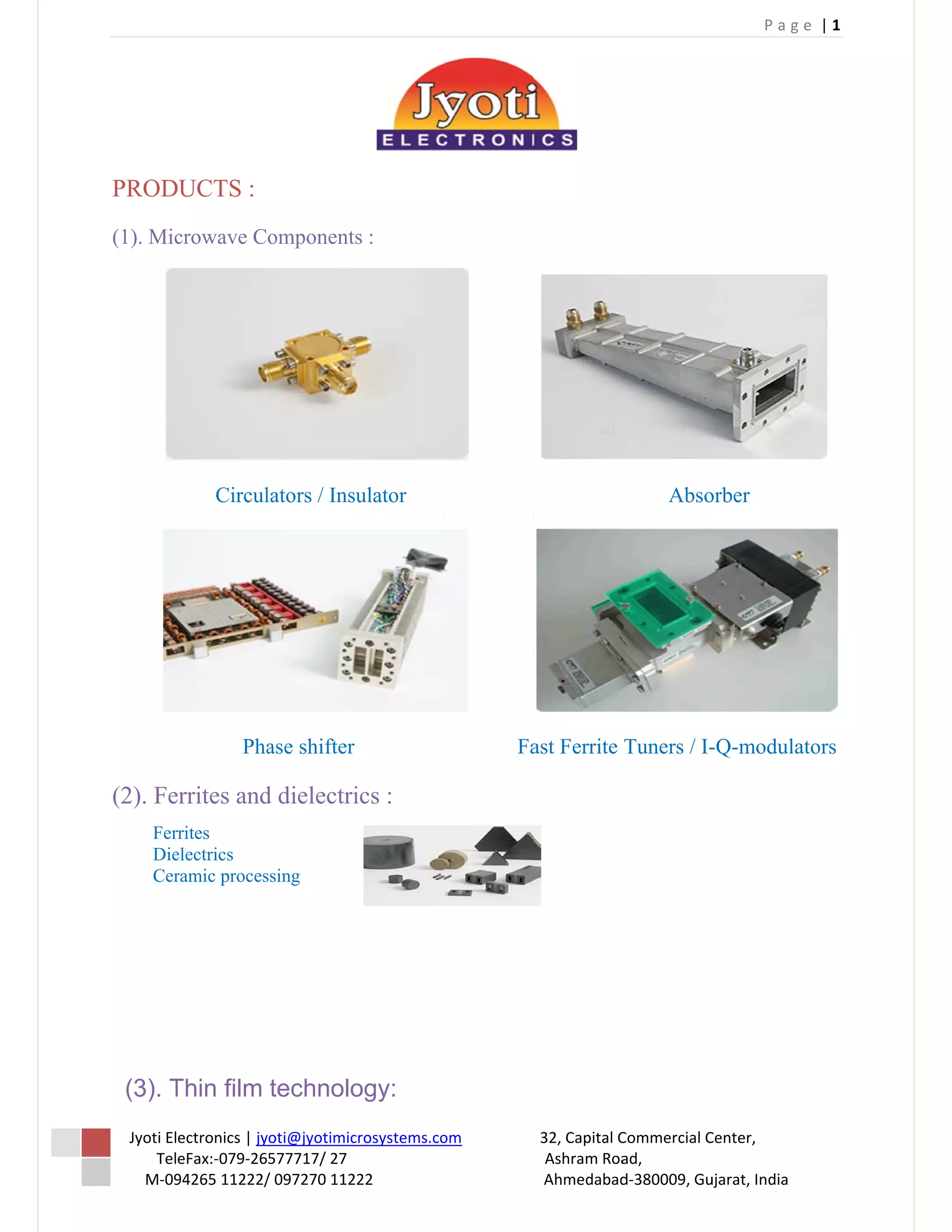 Microwave components | PDF