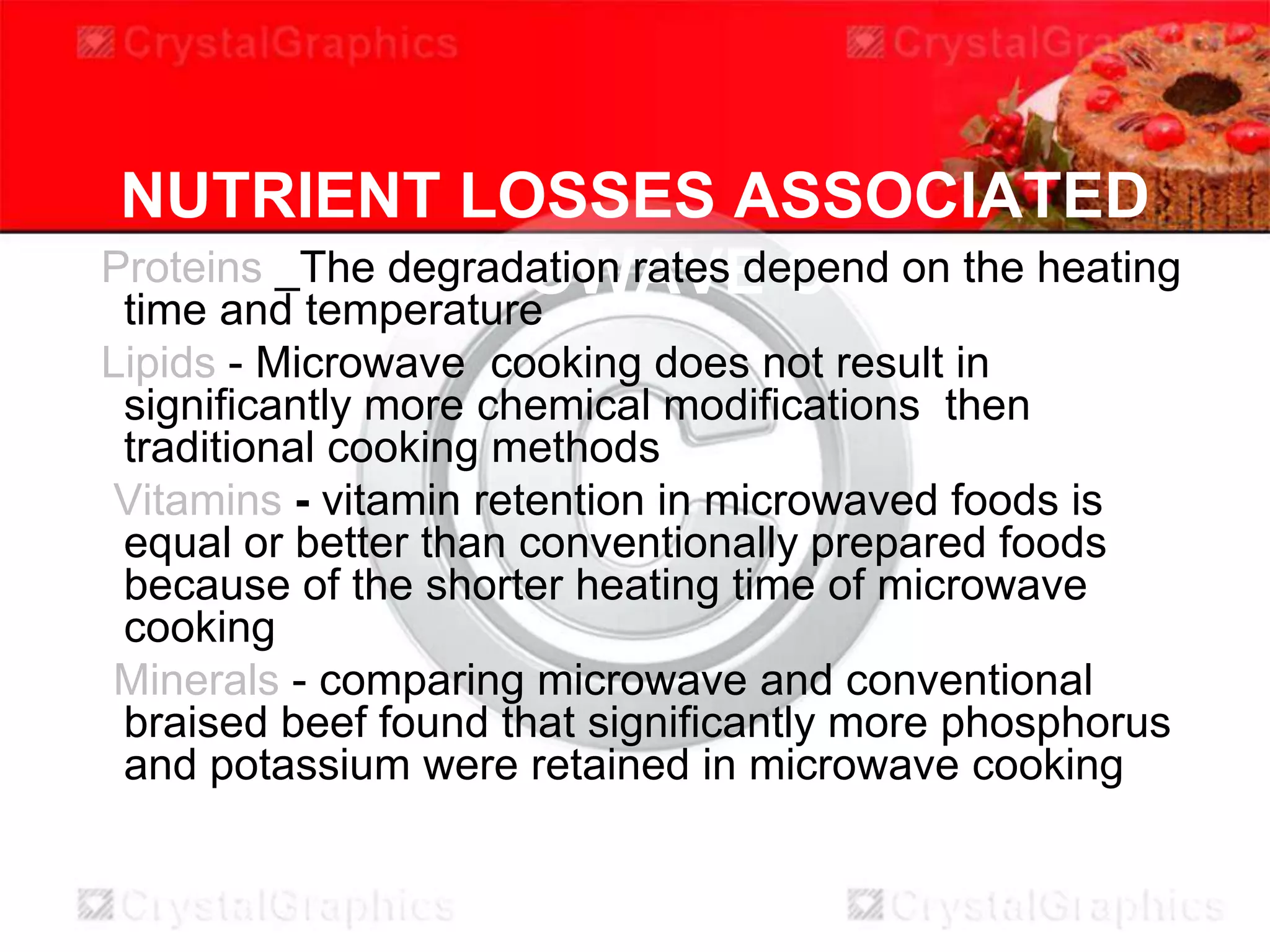 Microwave cooking final ppt | PPTX