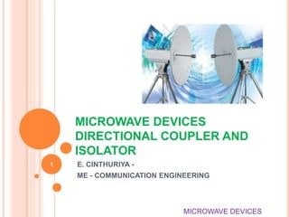 Microwave devices | PPTX