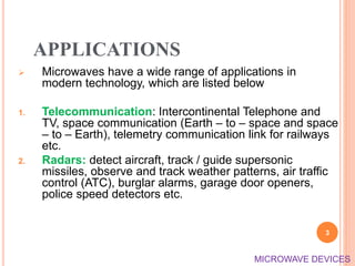 Microwave devices | PPTX