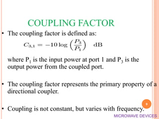 Microwave devices | PPTX