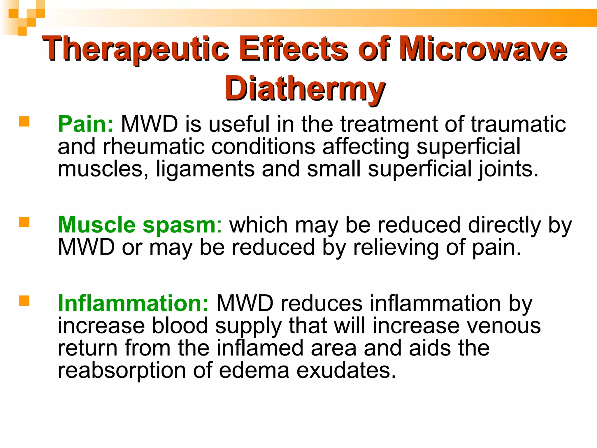 Microwave diathermy | PPT