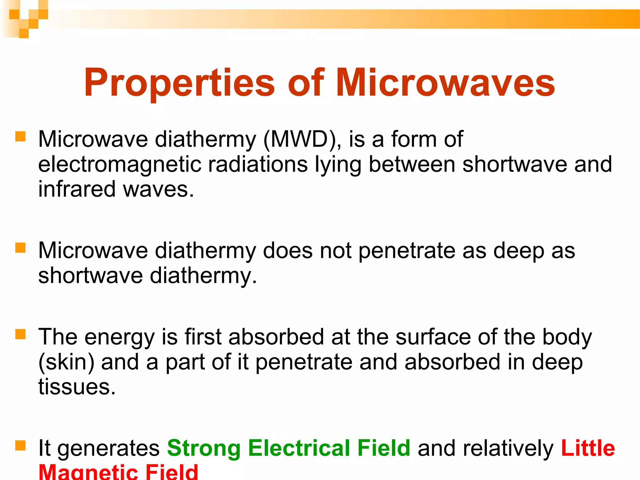 Microwave diathermy | PPT