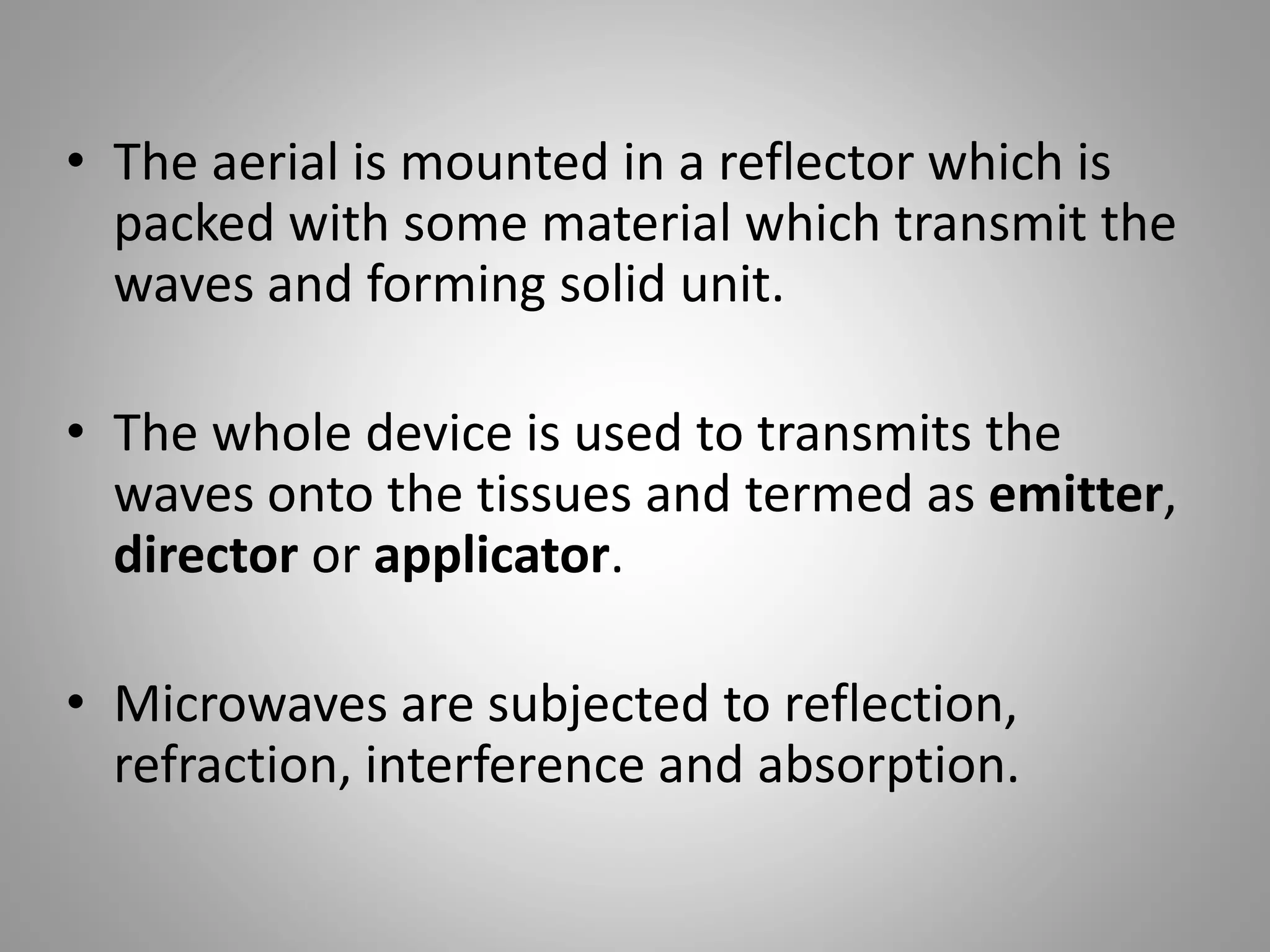 Microwave diathermy (MWD) for physiotherapists | PPTX
