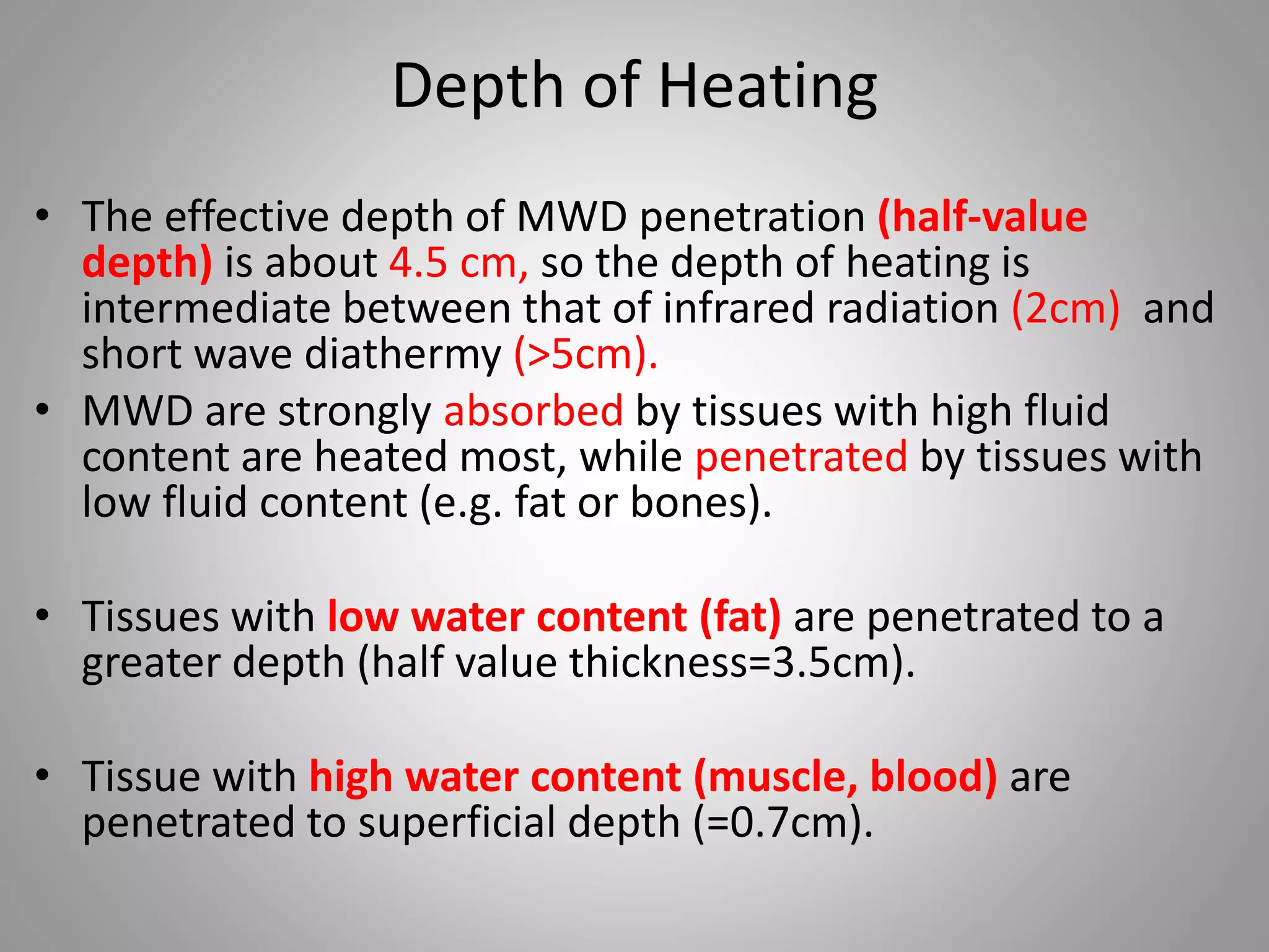 Microwave diathermy (MWD) for physiotherapists | PPTX