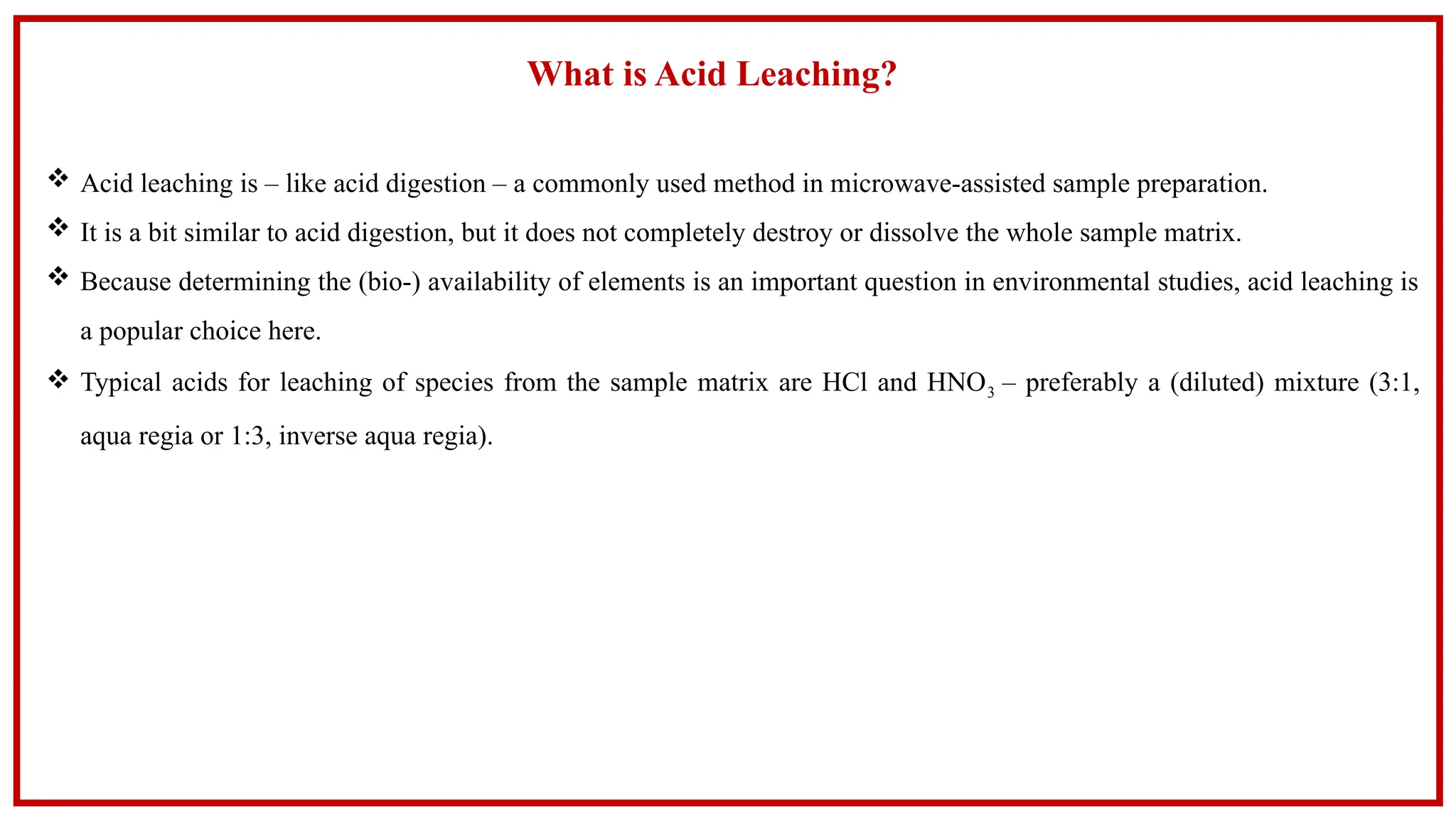 Microwave Digestion The Basic Understanding for ICPMS Method ...