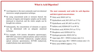 Microwave Digestion The Basic Understanding for ICPMS Method ...