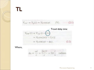 Microwave Engineering_Lecture_2-Transmission Line Equation.ppt ...