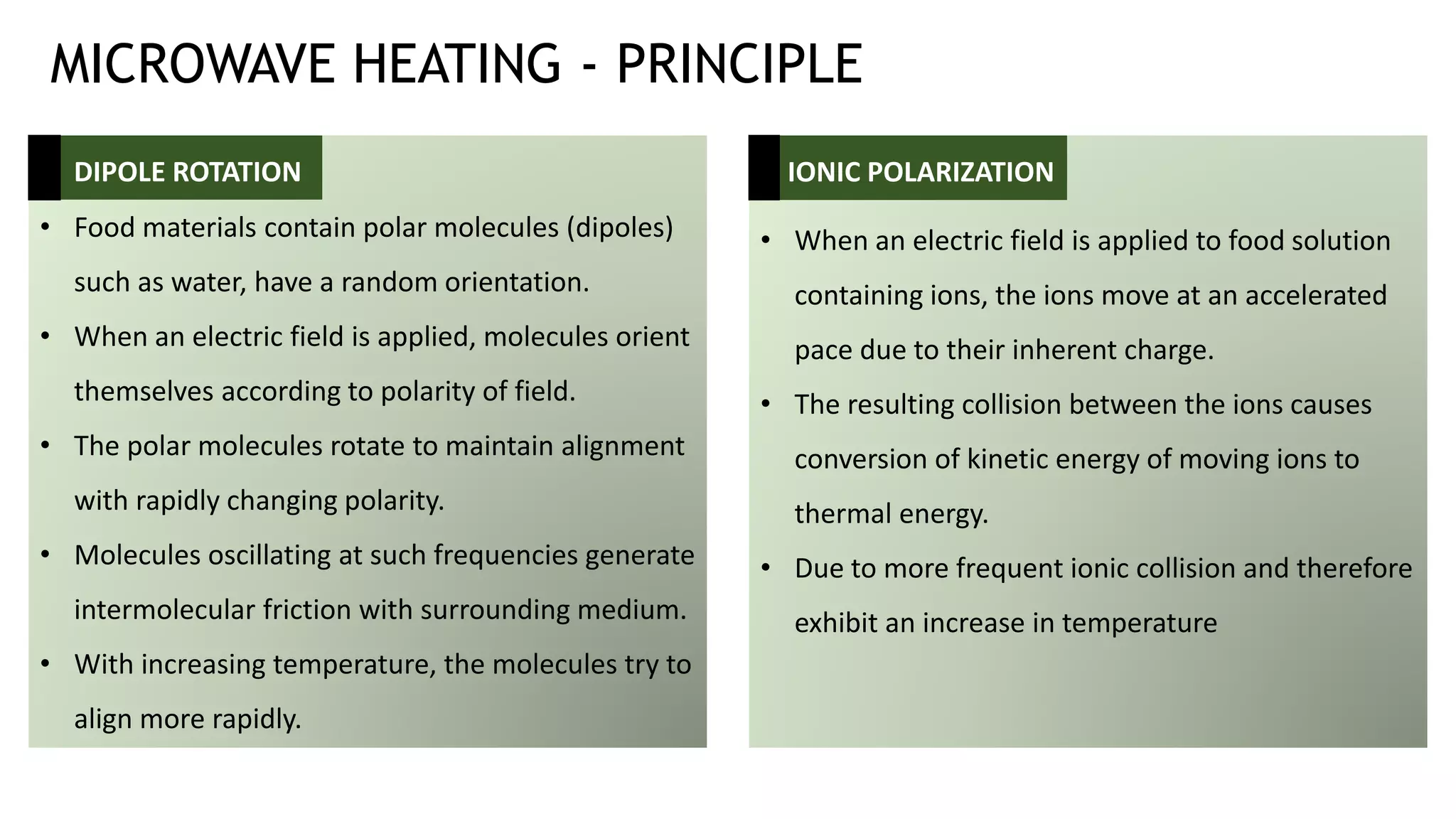 microwave heating | PPTX