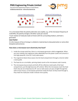 Microwave Heating- Introduction, Concept, Principle, Mechanism, Loss Factor, Working | PDF