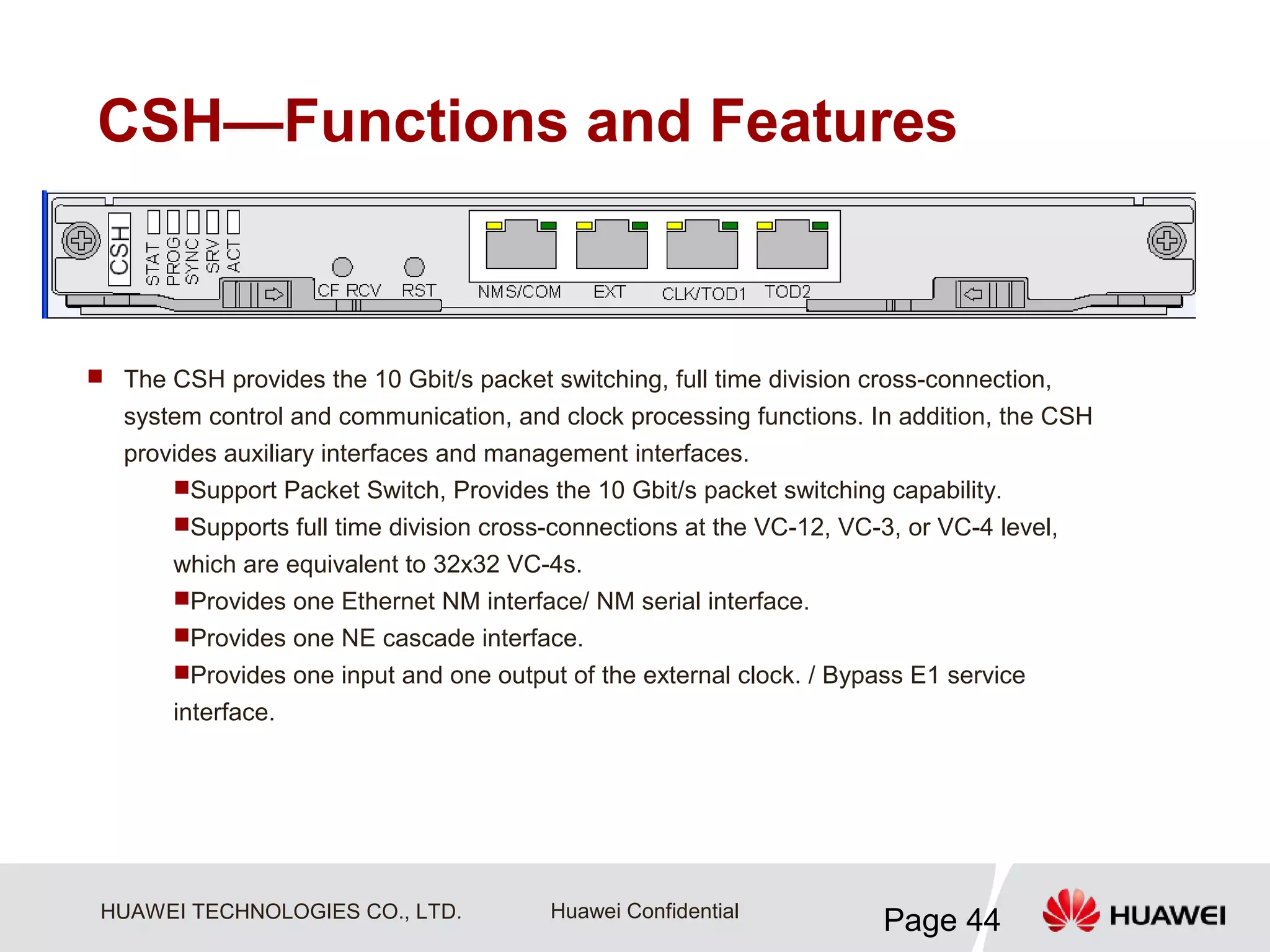Microwave Huawei RTN Hardware Structure | PDF