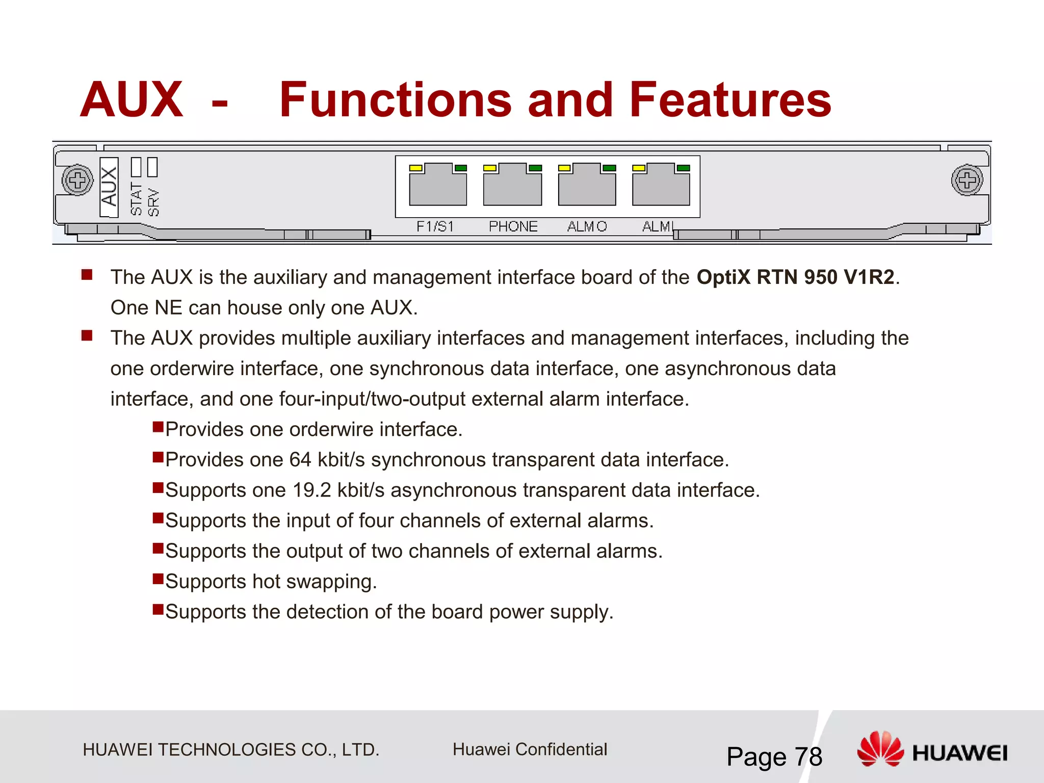 Microwave Huawei RTN Hardware Structure | PDF