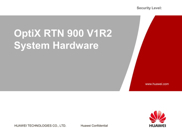 Microwave Huawei RTN Hardware Structure | PDF
