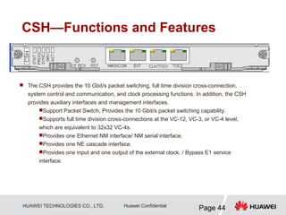 Microwave Huawei RTN Hardware Structure | PDF