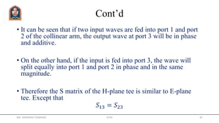 Microwave hybrid circuits 2nd 1 | PPTX