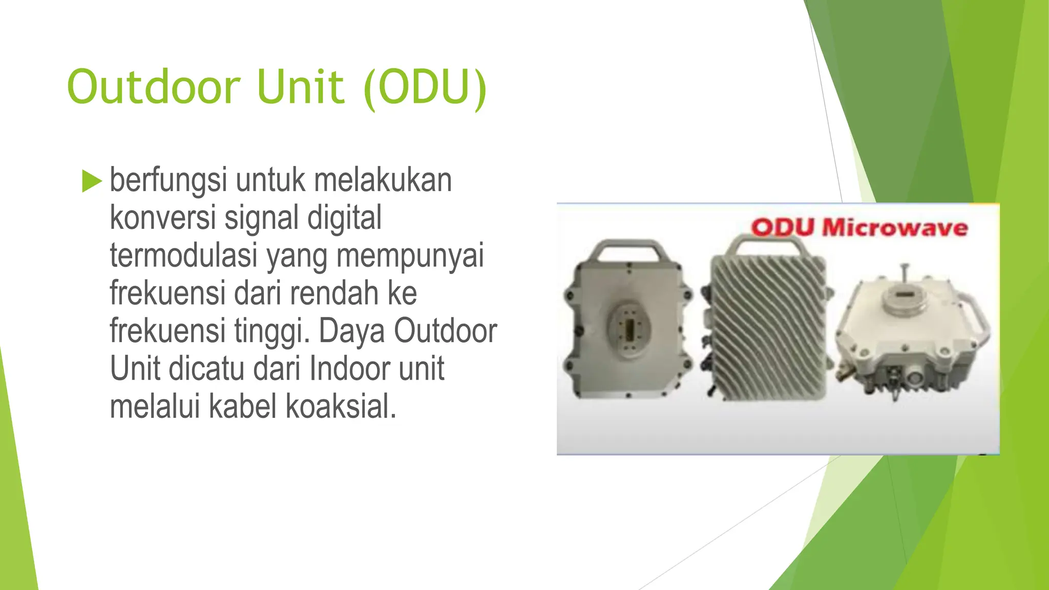 Materi Dasar-dasar teknik jaringan Microwave Link. | PPTX