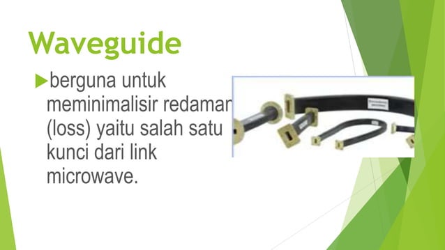 Materi Dasar-dasar teknik jaringan Microwave Link. | PPTX