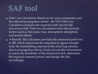 Microwave link project mansoura university | PDF