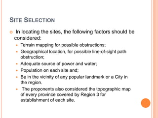 Microwave link communication system | PPT