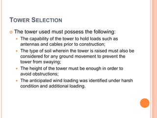 Microwave link communication system | PPTX