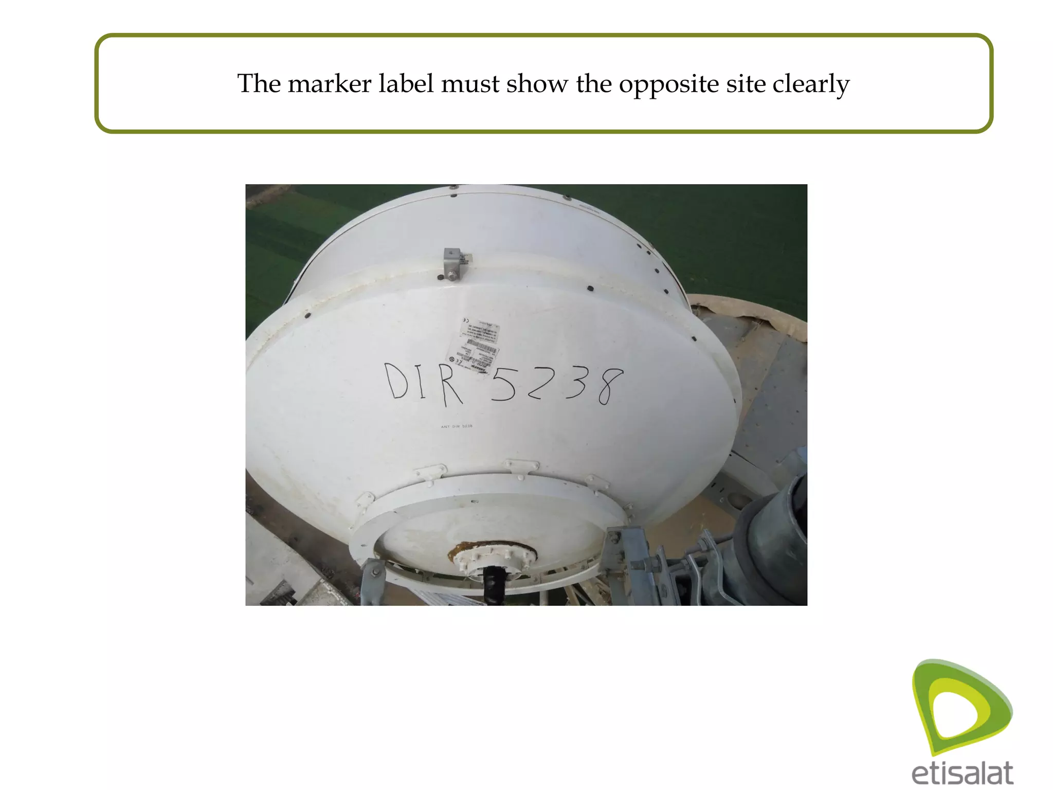 Microwave Links Correct Installation at Telecom Site | PDF