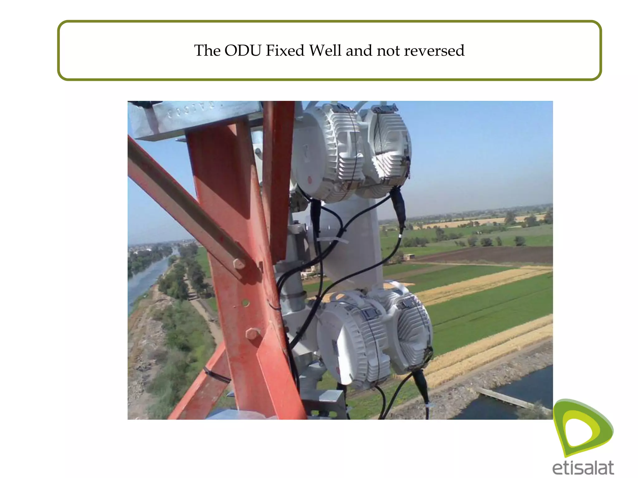 Microwave Links Correct Installation at Telecom Site | PDF