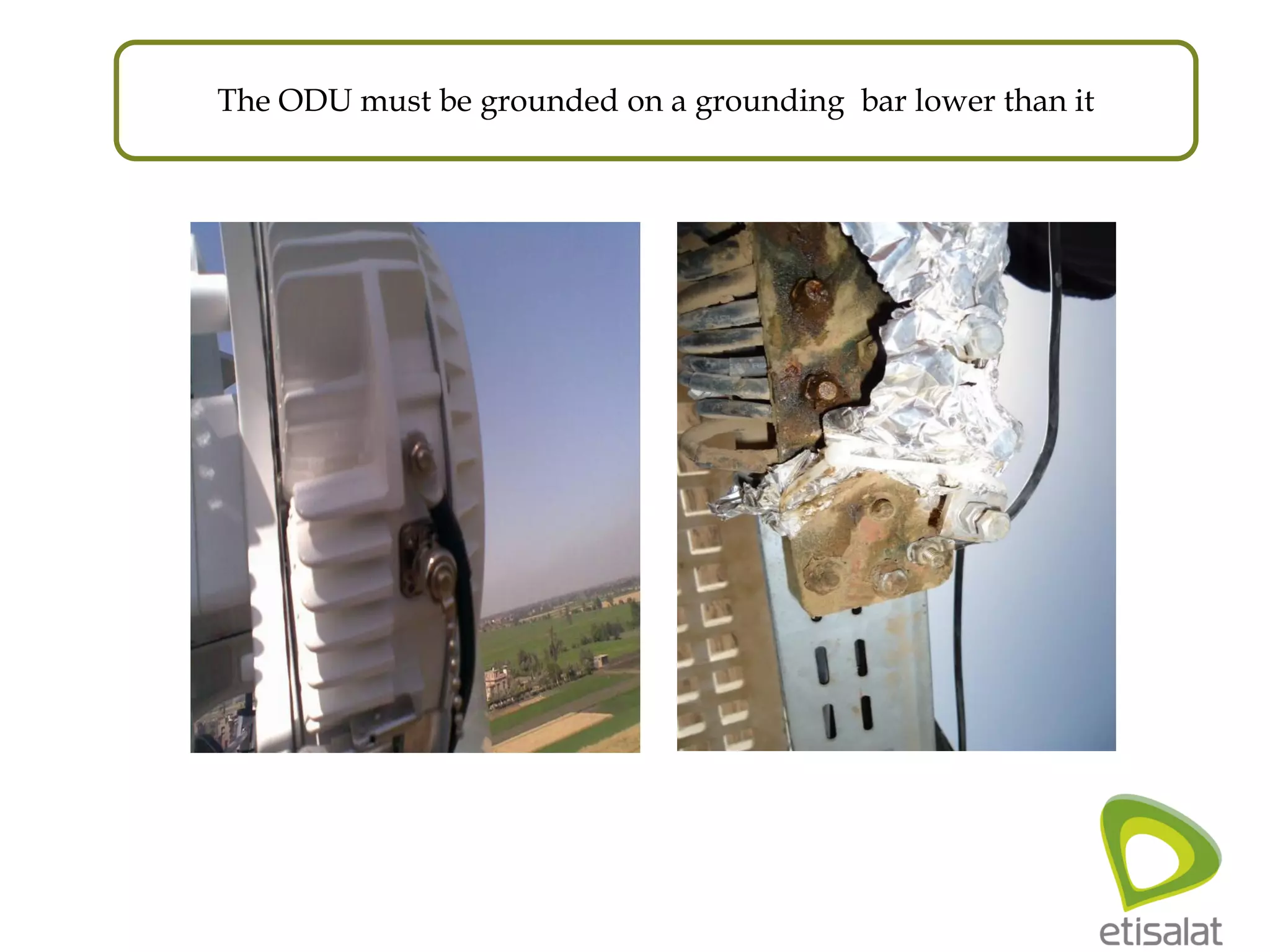 Microwave Links Correct Installation at Telecom Site | PDF