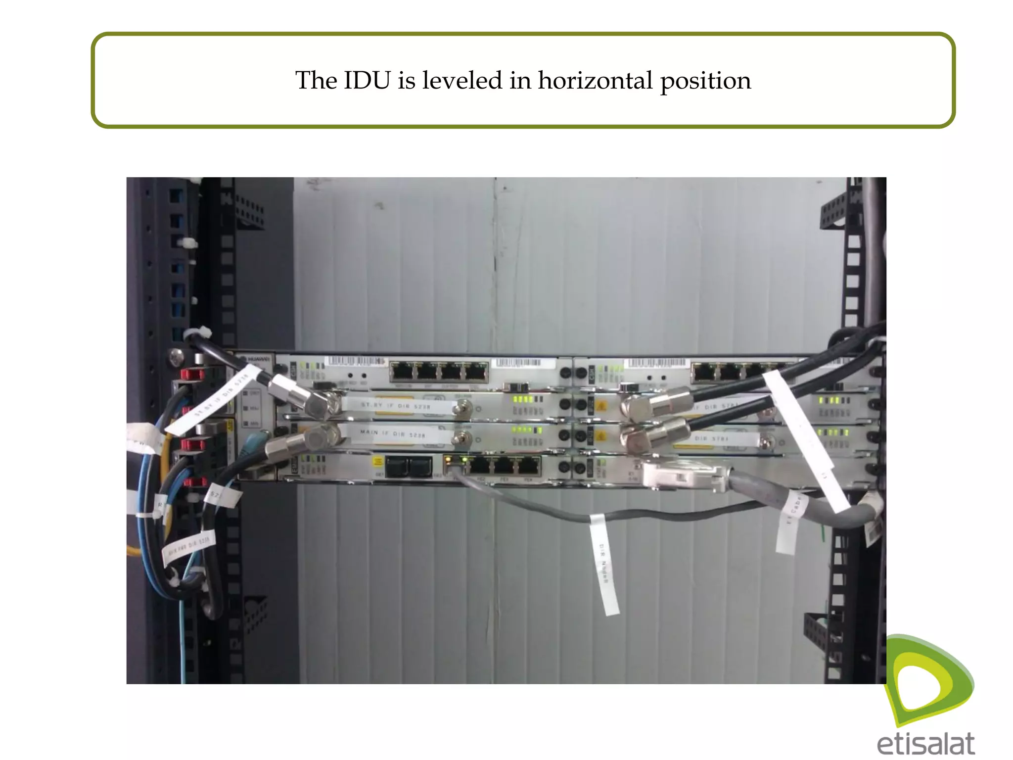 Microwave Links Correct Installation at Telecom Site | PDF