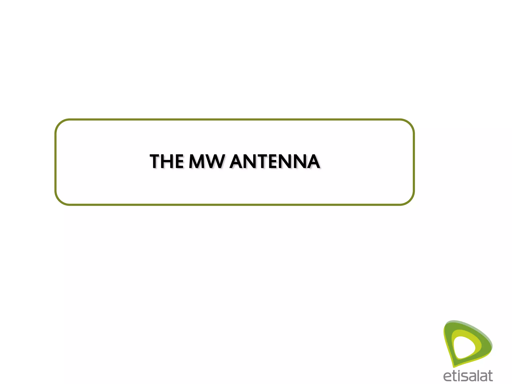 Microwave Links Correct Installation at Telecom Site | PDF