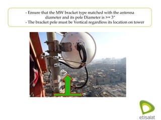 Microwave Links Correct Installation at Telecom Site | PDF