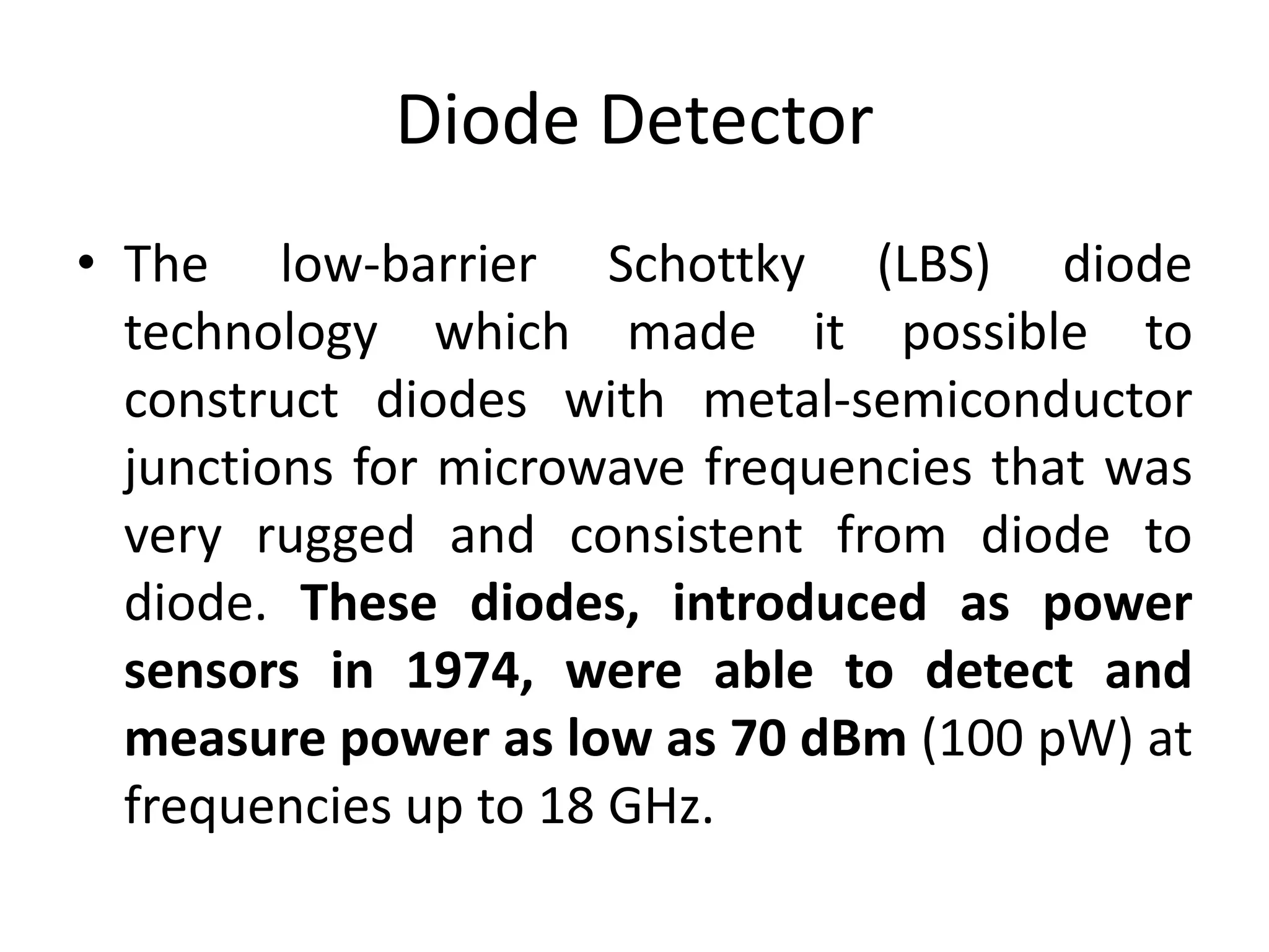 Microwave measurements in detail | PPTX