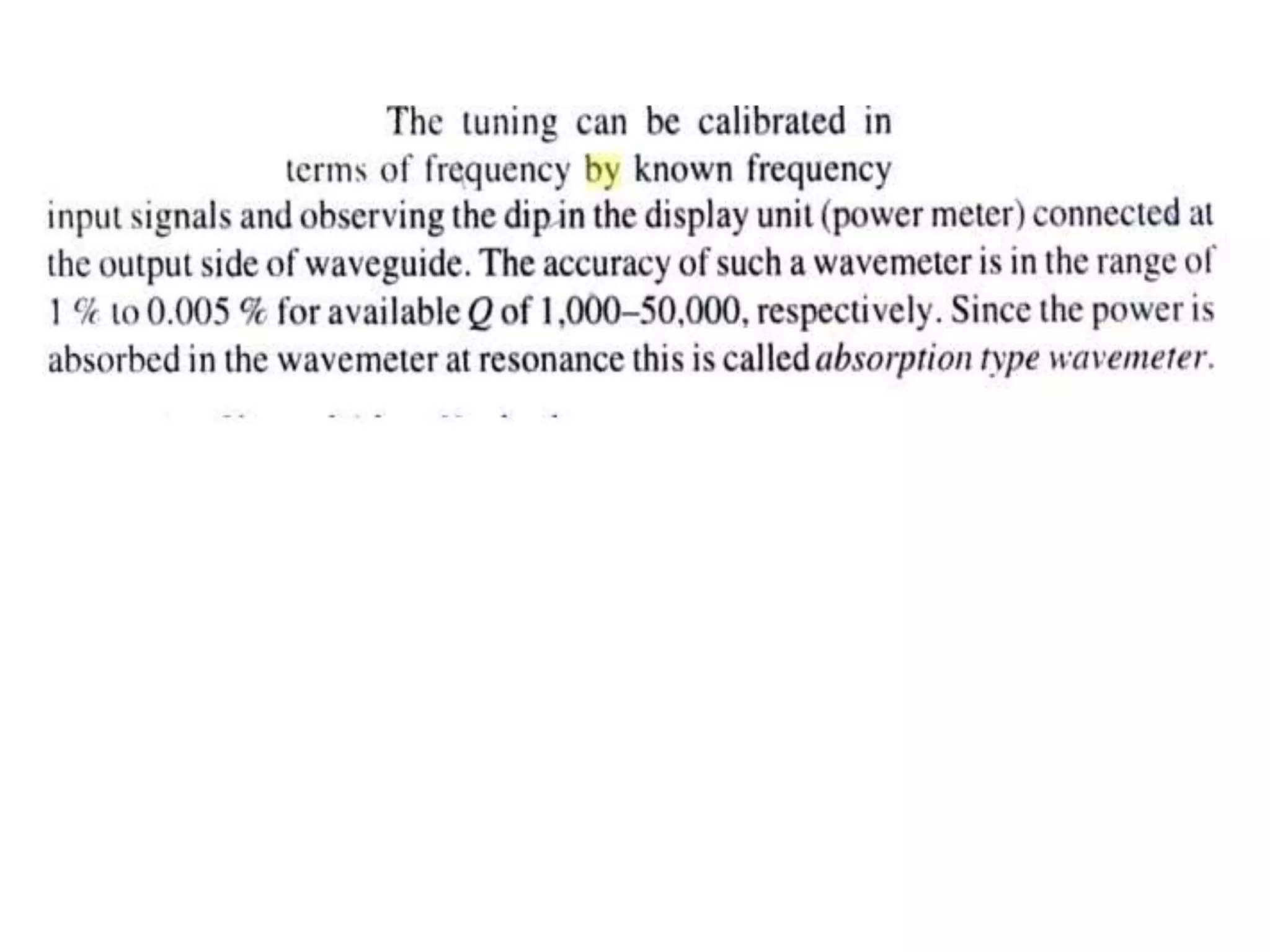 Microwave measurements in detail | PPTX