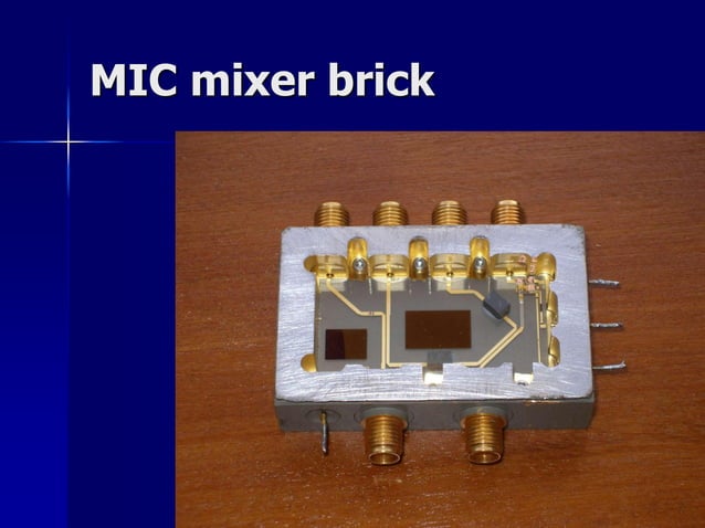 Microwave mic resonances | PPT