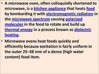 Microwave oven | PPT