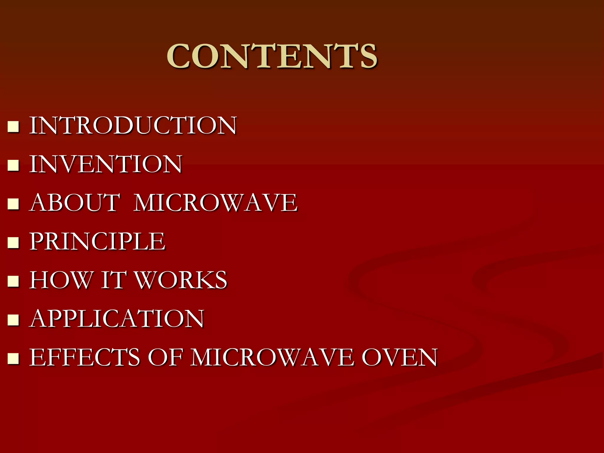 Microwave oven. | PPTX