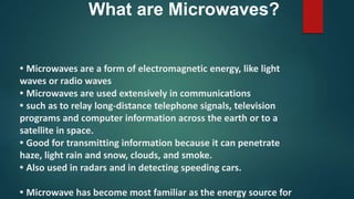 Microwave oven | PPTX | Nutrition | Healthy Living