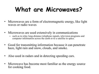 Microwave Oven : History & Working Principle | PPT