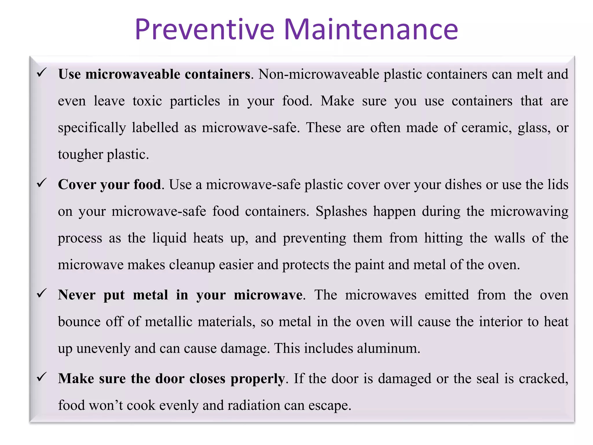 Microwave oven | PPTX
