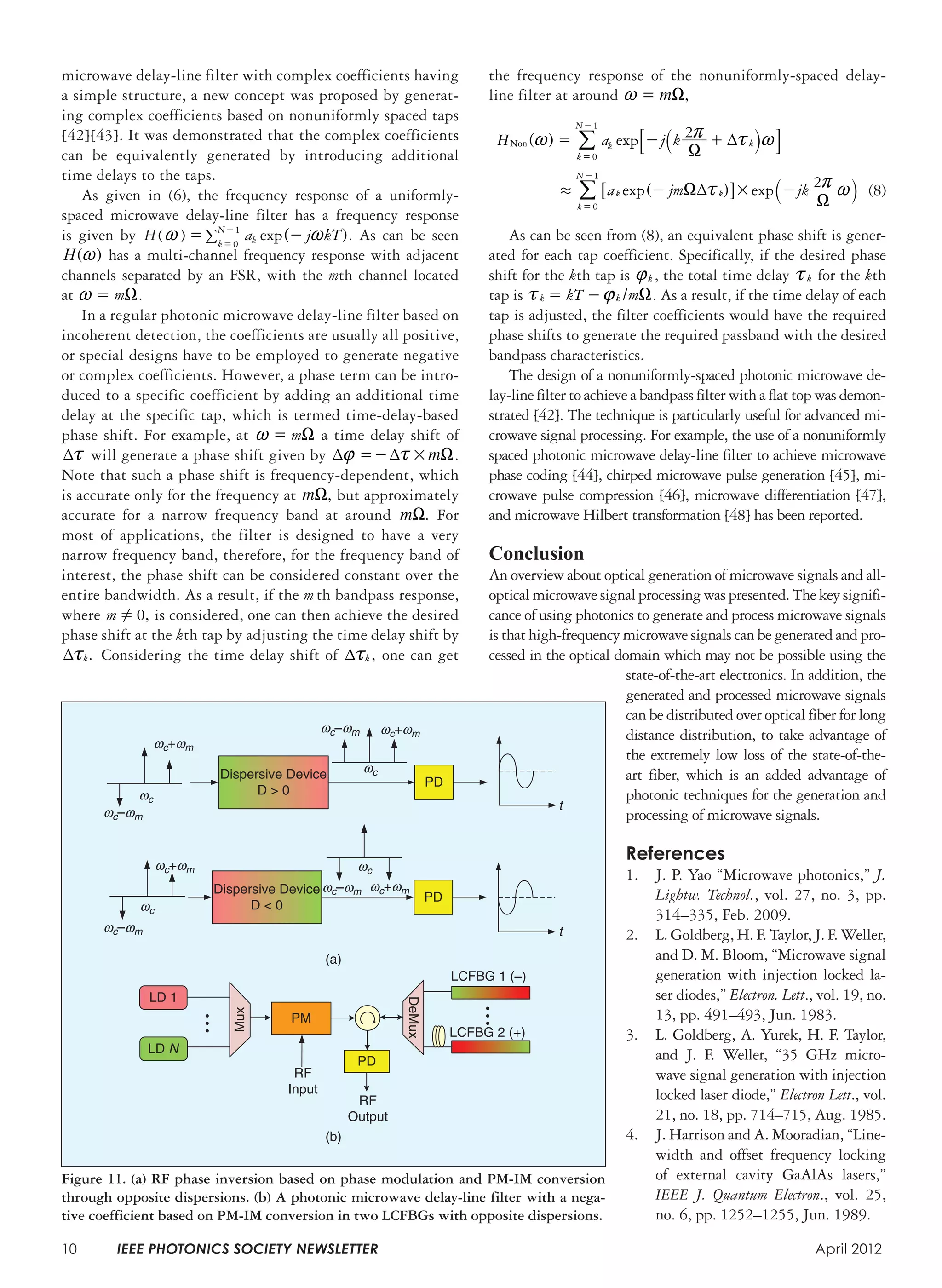 Microwave photonics | PDF