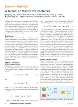 Microwave photonics | PDF