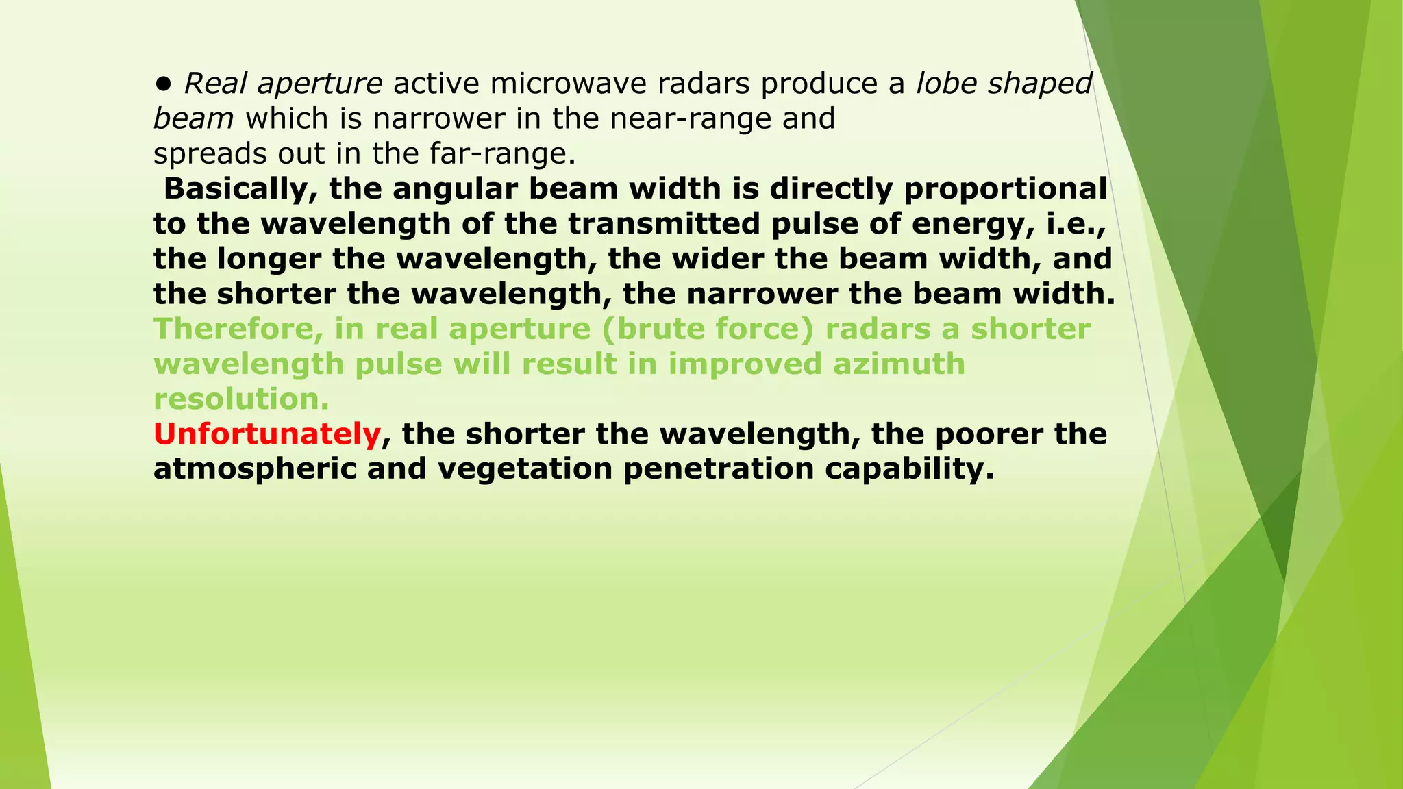 Microwave remote sensing | PPTX