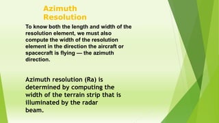 Microwave remote sensing | PPTX