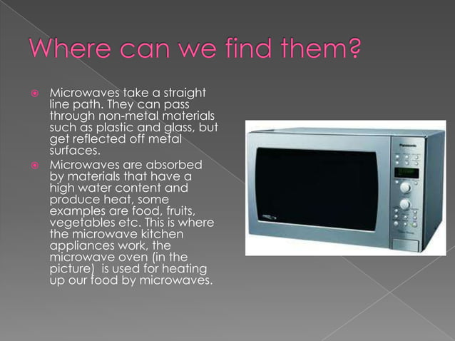 Microwaves presentation | PPT